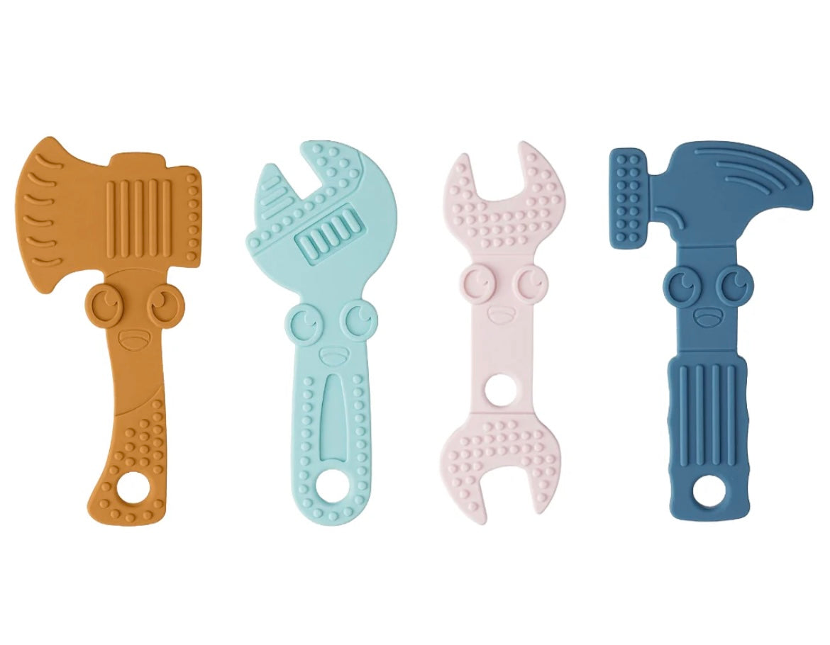 Tool Set Silicone Teethers (4 piece set) – Hushbaby